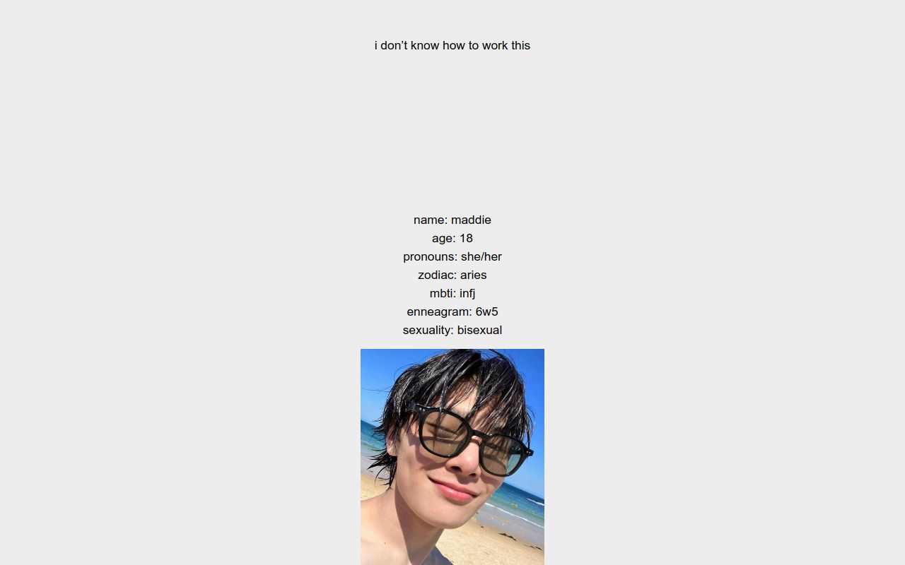 big papa maddie’s carrd